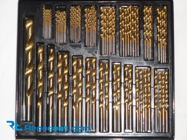 Repocast.com® | New 160-Piece Titanium Drill Bit Set,...
