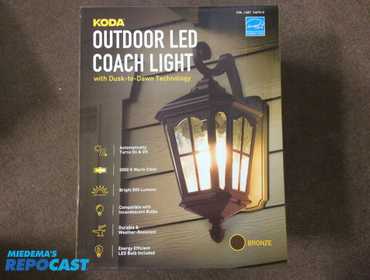 Repocast.com® | New KODA Outdoor LED Coach Light....