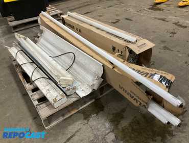 Repocast.com® | Lot of electrical lighting equipment...