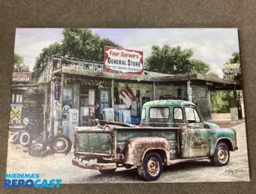 Repocast.com® | Large Canvas print of Four Corners...