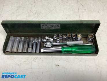 Repocast.com® | (1) set of "SK" tools 1/4" socket set ...