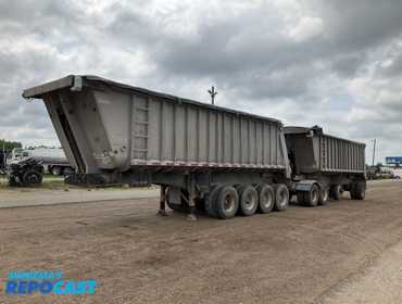 Repocast.com® | 2001 FRUEHAUF Gravel Train Dump...
