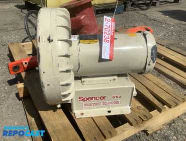 Repocast.com® | Spencer vortex blower 2.5HP