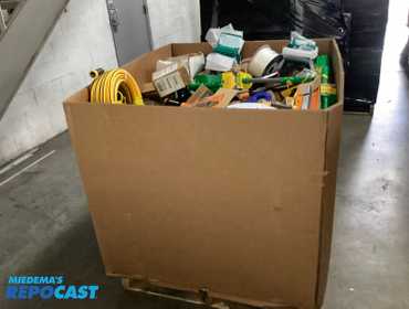 Repocast.com® | (1) Gaylord skid full of miscellaneous...