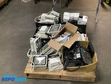 Repocast.com® | Skid lot of electrical items including...