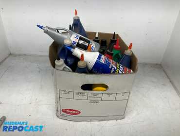 Repocast.com® | Box of Gear oil, each about 1QT,...