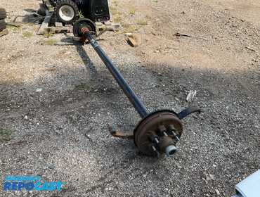 Repocast.com® | 7 K axle, 8 bolt axle with brakes