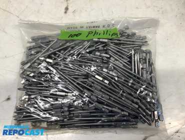 Repocast.com® | (100) Assorted Hex Shank Philips Drill...