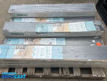 Repocast.com® | Lot of (8) boxes of Pergo Defense+ 6...