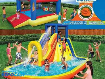 Repocast.com® | BANZAI 12’ x 9’ Inflatable Water Slide...