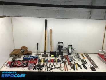 Repocast.com® | Box of Assorted Tools Including...