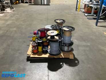 Repocast.com® | Skid Lot of Various Electric Wiring ...