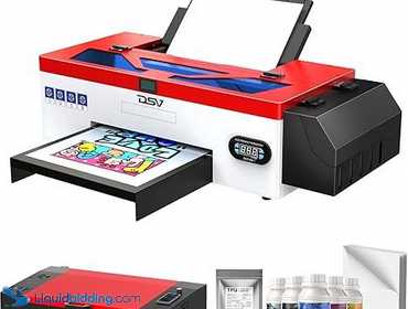 LiquidBidding | *Flint, MI* DSV DTF Printer A3 L1800...