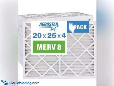 LiquidBidding | Aerostar Home Max 20x25x1 Merv 13...