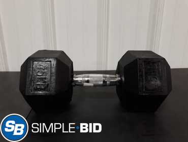 SimpleBid Inc. | New balanceform 45lb DUMBBELL