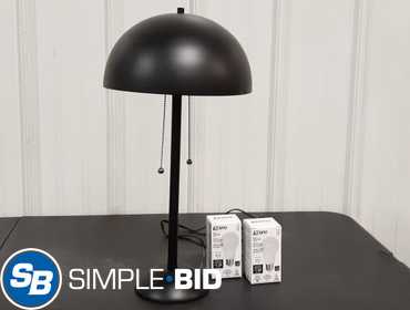 SimpleBid Inc. | Lucidity Lights Black Table Lamp with...