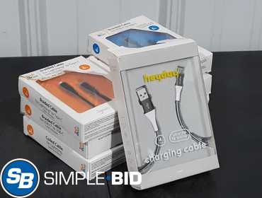 SimpleBid Inc. | Lot of Misc. Charging Cables