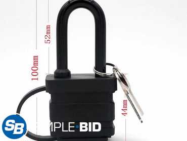 SimpleBid Inc. | New Heavy Duty Waterproof Padlock