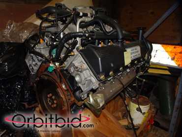 Orbitbid.com® | (1) Ford V8 gas engine (engine #X91E...