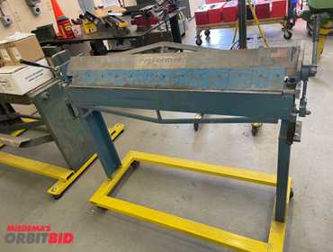 Orbitbid.com® | (1) Proformer 48" metal brake, unit is...