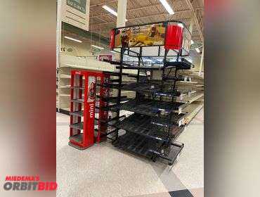 Orbitbid.com® | Lot of 3 Coco-Cola display racks,...