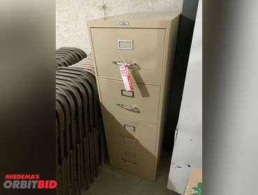 Orbitbid.com® | Filex 4-Drawer file cabinet and metal...