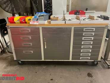 Orbitbid.com® | (1) Seville 12-drawer rolling tool...