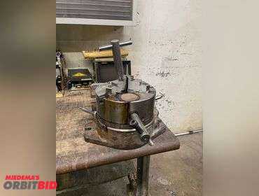 Orbitbid.com® | (1) 8", 3-jaw rotary chuck table...