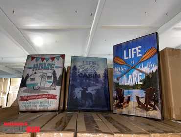 Orbitbid.com® | Lot of new 12" x 18" box top art,...