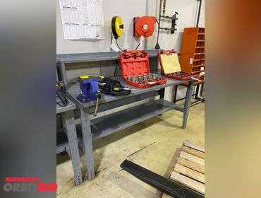 Orbitbid.com® | (1) Uline metal work bench, 72" length...