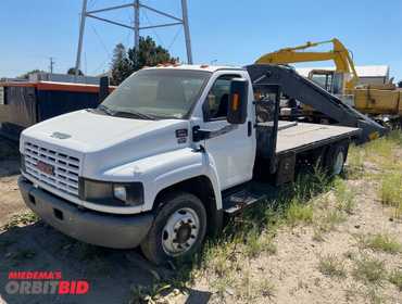 Orbitbid.com® | 2003 GMC C5500 Flatbed Truck...