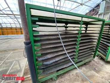 Orbitbid.com® | (1) rolling grow cart, overall length...