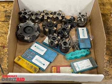 Orbitbid.com® | Lot of assorted shell mills with inserts.