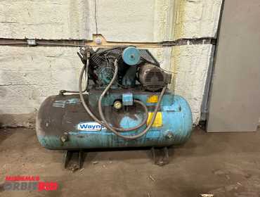 Orbitbid.com® | (1) Wayne air compressor with Baldor...