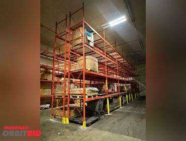 Orbitbid.com® | Lot of heavy duty steel, bolt-together...