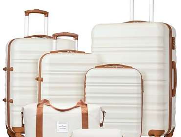 Bid Llama | LONG VACATION Luggage Set 4 Piece Luggage...