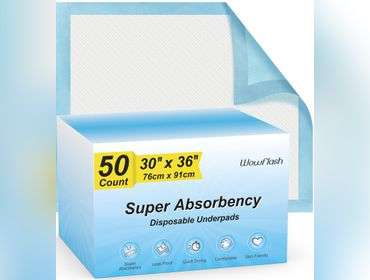 Bid Llama | 50 Count 30Äù x 36Äù Super Absorbency...