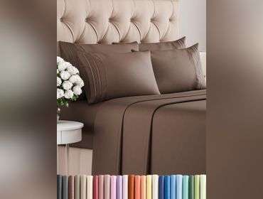 Bid Llama | King 6 Piece Sheet Set - Comfy, Breathable...