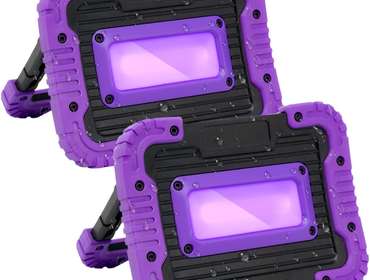 Bid Llama | Rechargeable Black Light, Battery Powered...