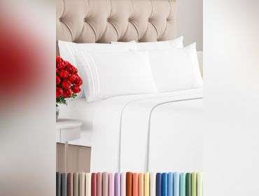 Bid Llama | King 6 Piece Sheet Set - Comfy, Breathable...