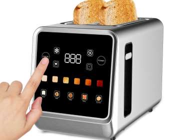 Bid Llama | Toaster Touch Screen Toaster 2 Slice with...