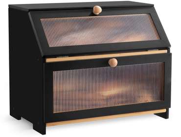 Bid Llama | Famyards Double Layer Farmhouse Bread Box...