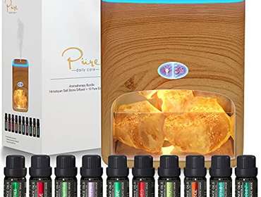 Bid Llama | Himalayan Pink Salt Diffuser & 10...