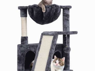 Bid Llama | SYANDLVY 23.62" Cat Tree for Indoor Large...