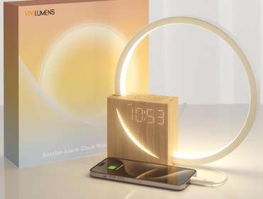 Bid Llama | Vivilumens Sunrise Alarm Clock for Heavy...
