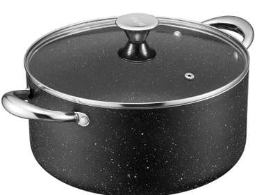 Bid Llama | BEZIA 6 Quart Nonstick Cooking Pot with...