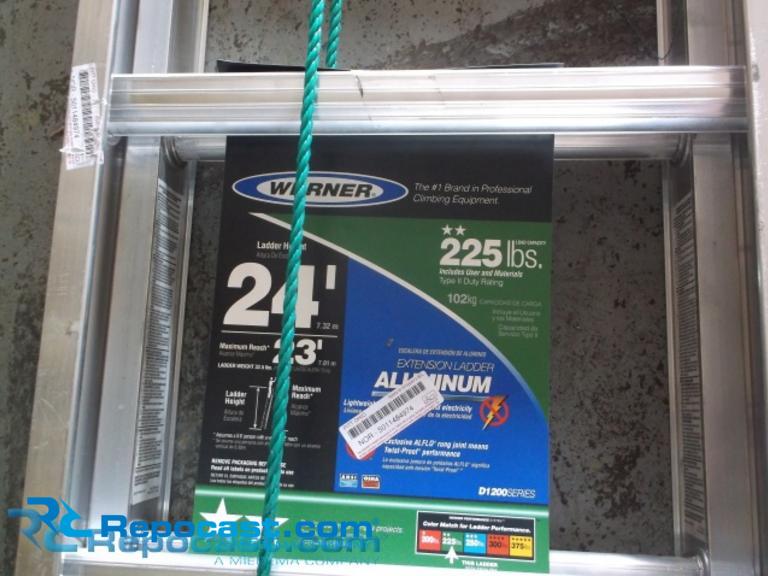 Repocast.com® | New Werner extension ladder, alumin...
