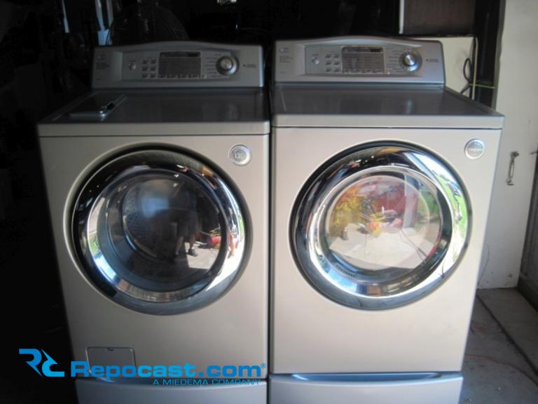 Repocast.com® | LG Tromm Front Load Washer & Gas Dryer...