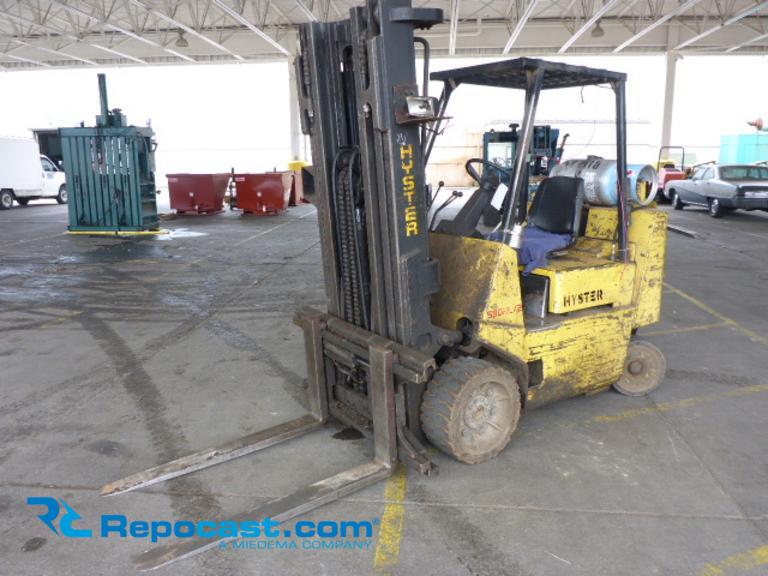 Repocast.com® | Hyster Model: 560 XL BCS Serial ...