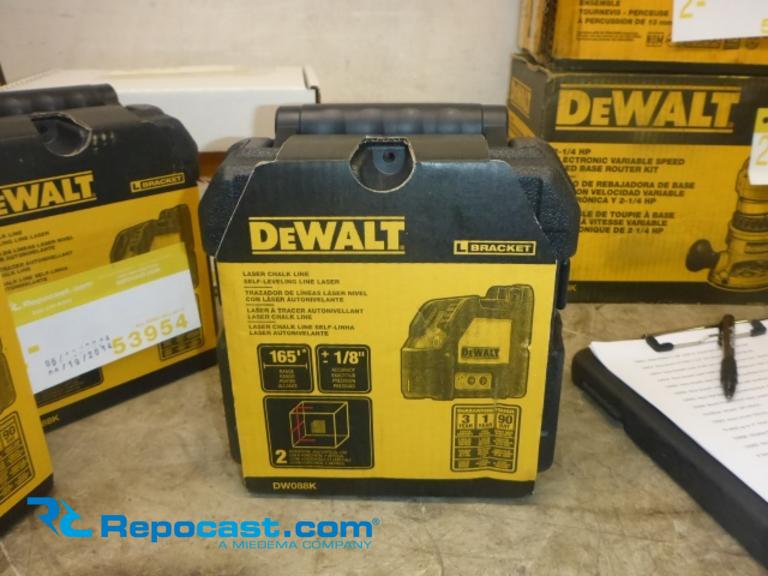 Repocast.com® | New Dewalt Laser Chalk Line Self...